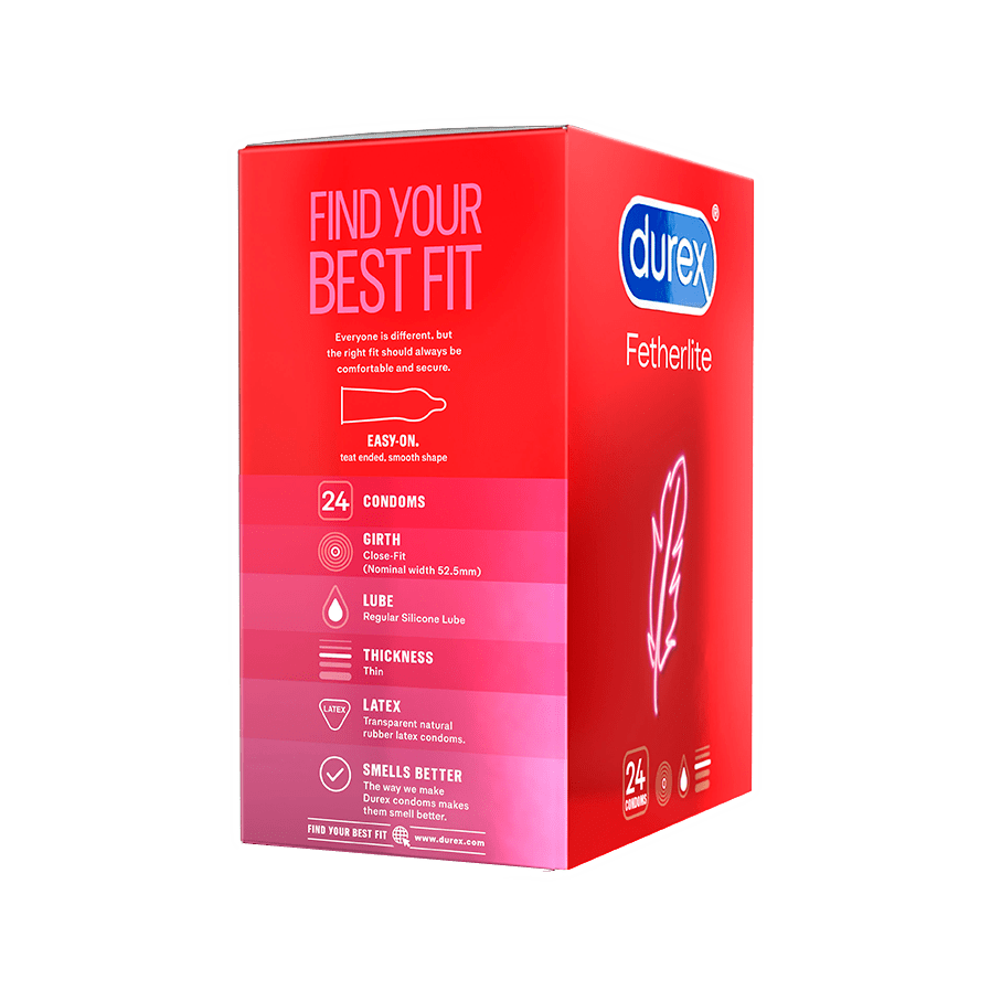 Durex Fetherlite dengan bahan yang lebih tipis