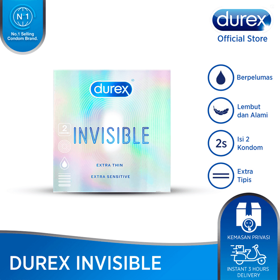 Durex Invisible varian kondom paling tipis