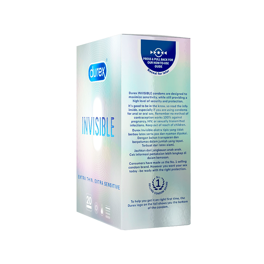 Durex Invisible varian kondom paling tipis