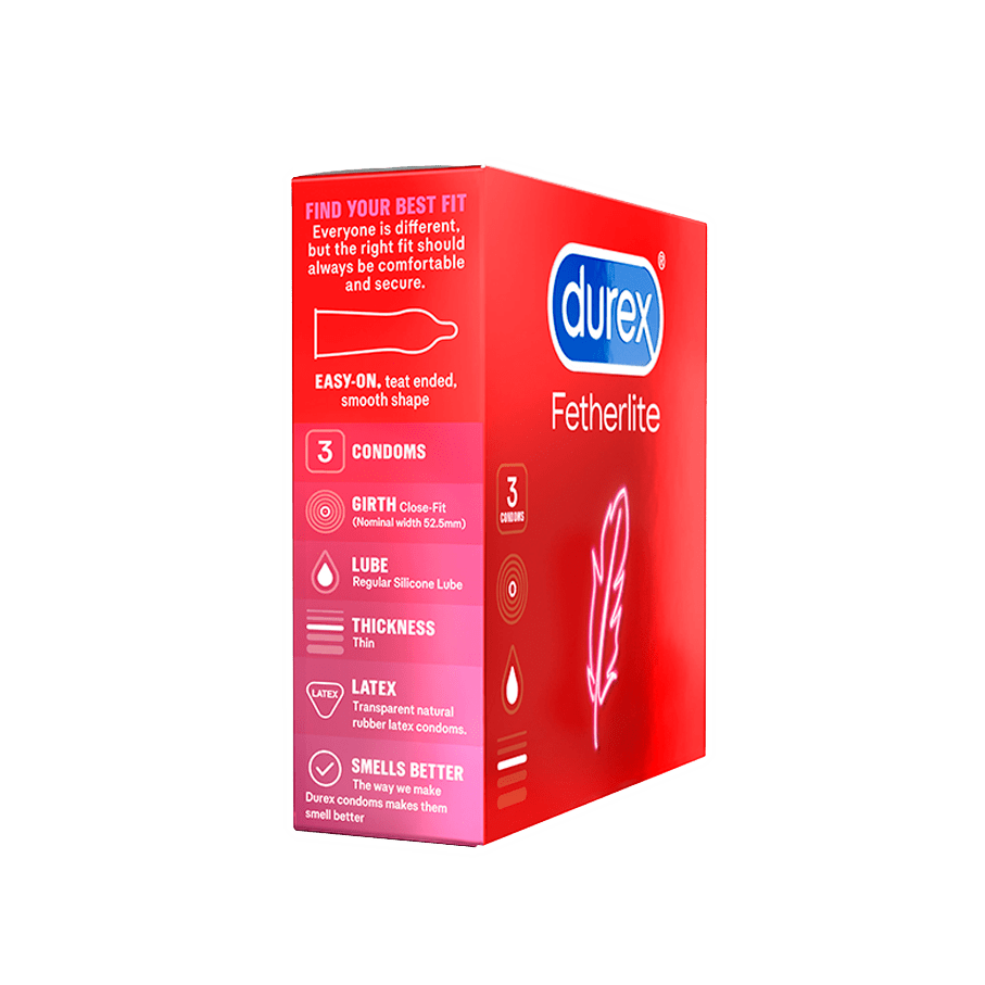 Durex Fetherlite dengan bahan yang lebih tipis